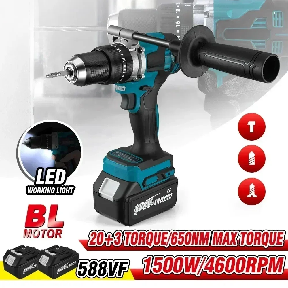 1500W-Brushless-Electric-Impact-Drill-20-3-Torque-3In1-Electric ...