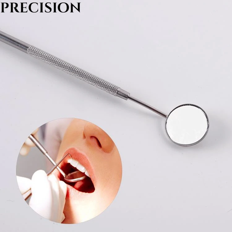 Stainless Steel Oral Cavity Mirror Dental Oral Equipment Daily Care ...
