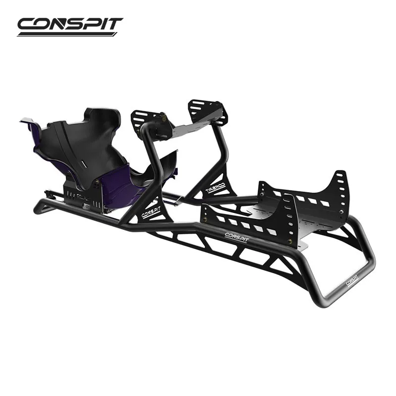 CONSPIT-FP-Pro-White-Formula-Racing-Rig-Sim-Racing-Cockpit-asiento ...