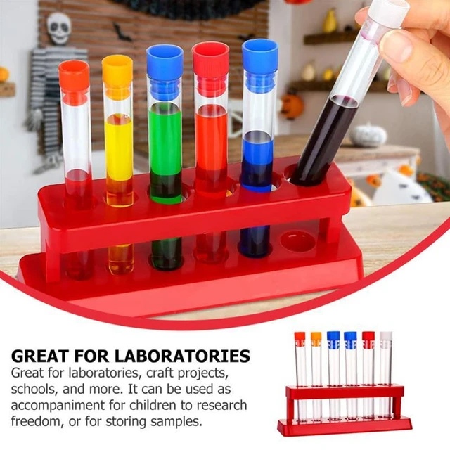 Test Tube Rack With 4 Test Tubes