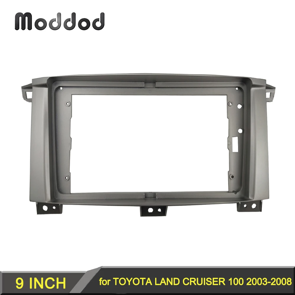 9-INCH-Stereo-Panel-Fit-For-TOYOTA-LAND-CRUISER-100-2003-2008-Manual-AC ...