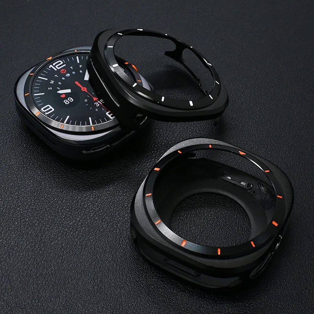 Men Protective Case for Samsung Galaxy Watch Ultra 47mm Aluminium Alloy ...