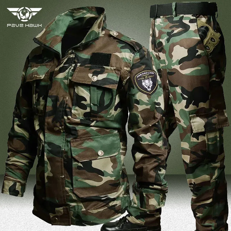 Camo-Tactical-Sets-Men-Autumn-Wear-resistant-Jackets-Multi-pocket-Cargo ...