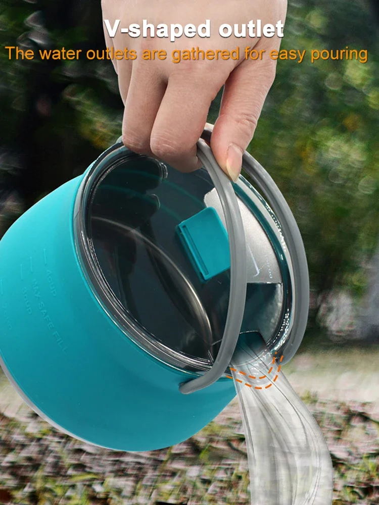 Silicone-Folding-Kettle-Portable-Boiling-Water-Pot-for-Outdoor-Camping ...