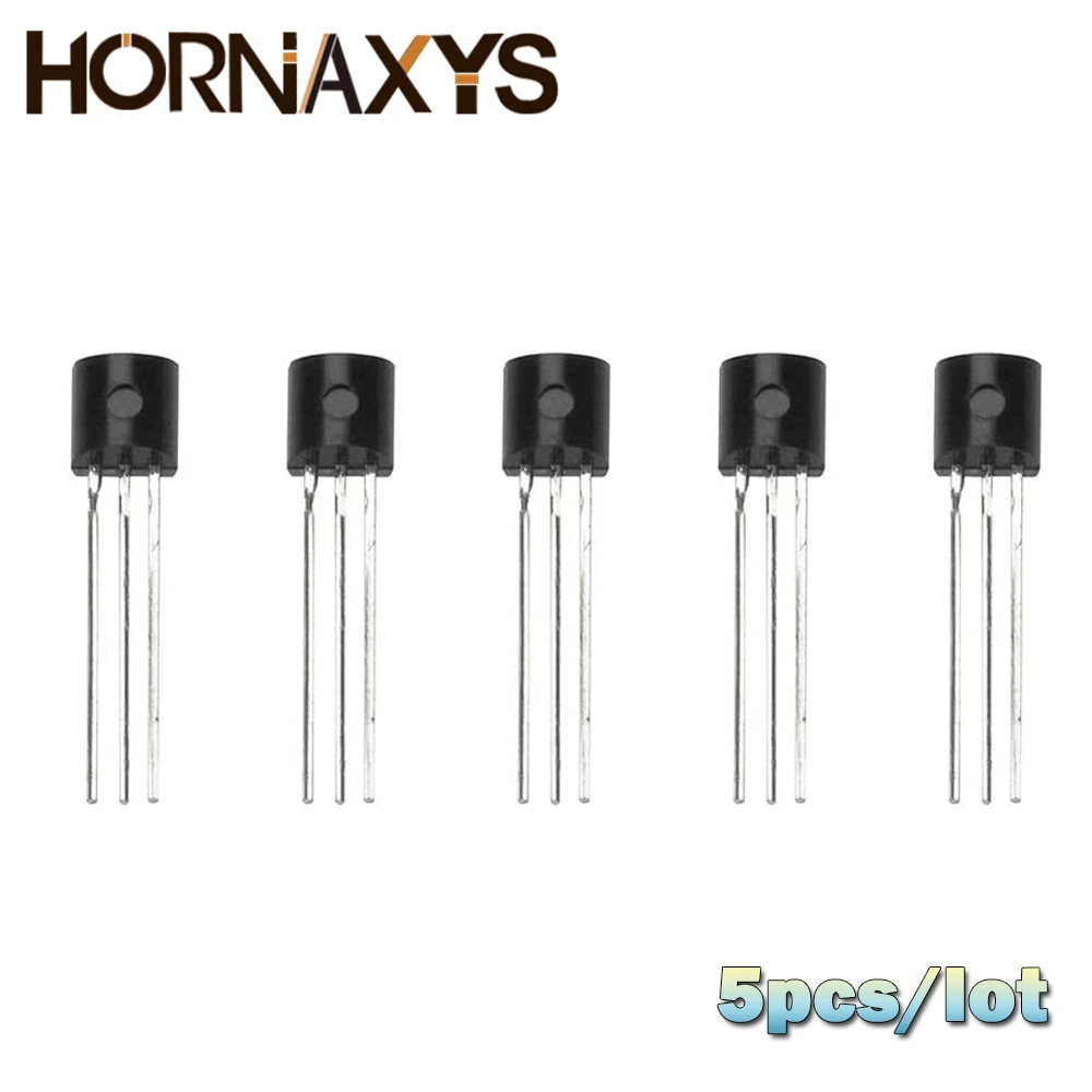 5PCS-DS18B20-18B20-TO-92-Temperature-sensor-New-and-Origianl-DS18B20 ...