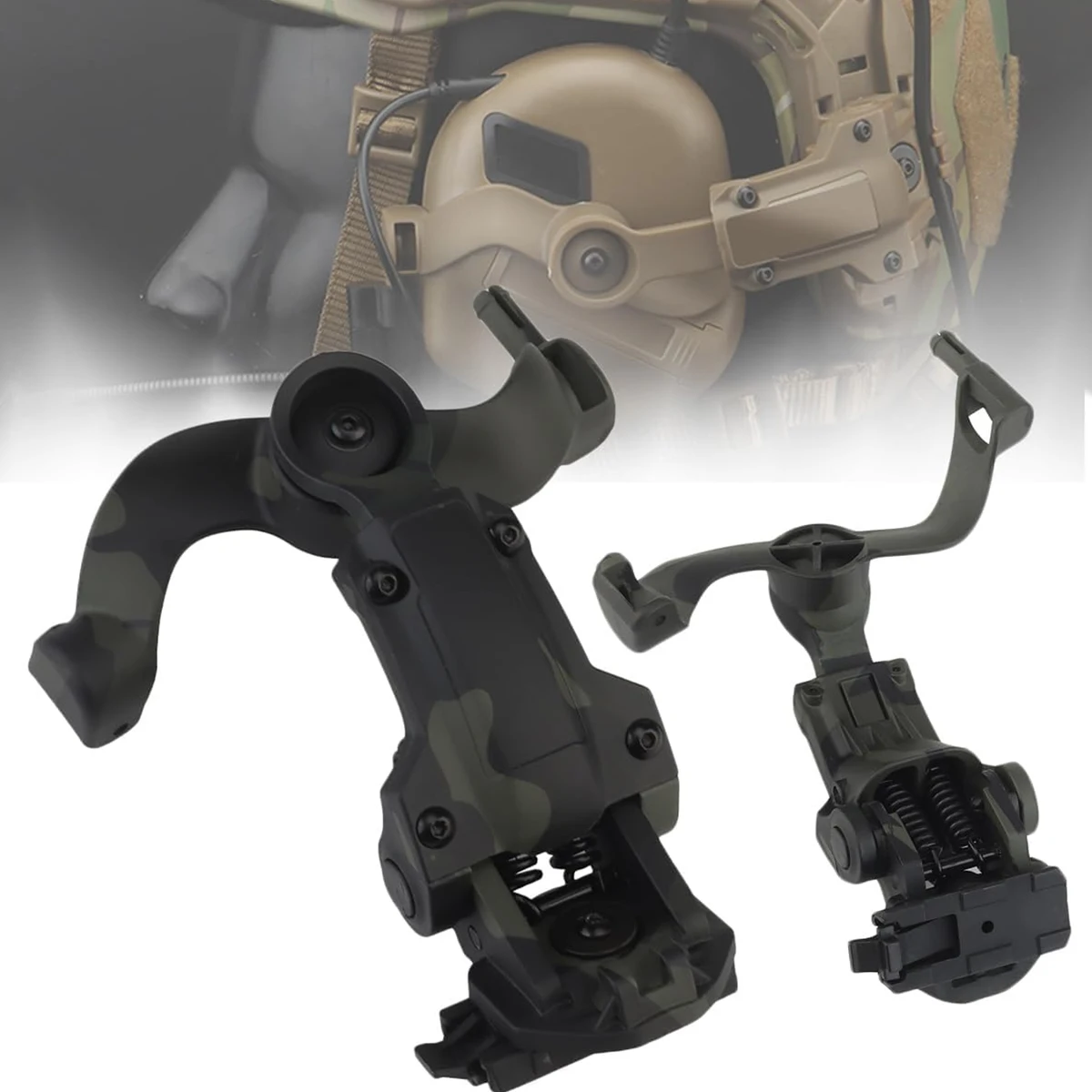 Tactical-Helmet-ARC-Rail-Adapter-for-M31-M32-Headsets-Headset-Helmet ...