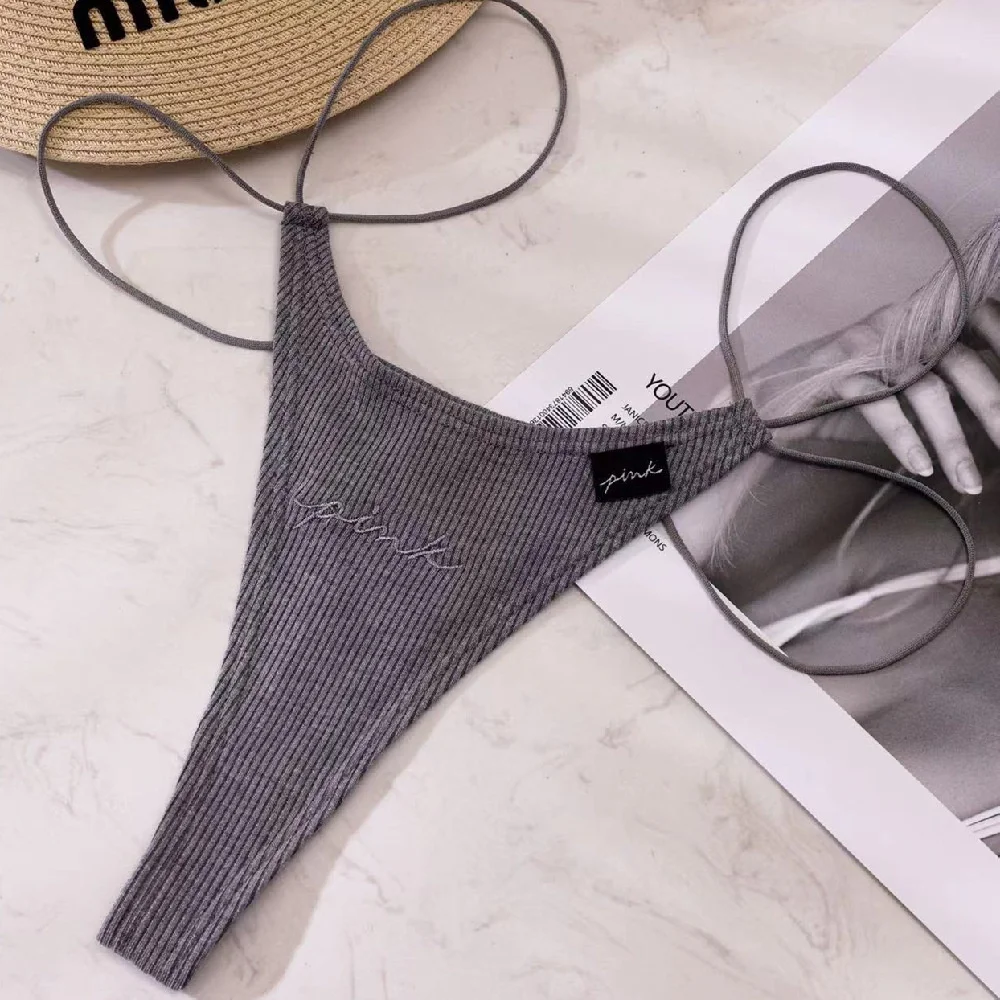 Culotte-slip,SP & CITY-Strings de sport filetés sexy,sous-vêtements de ...