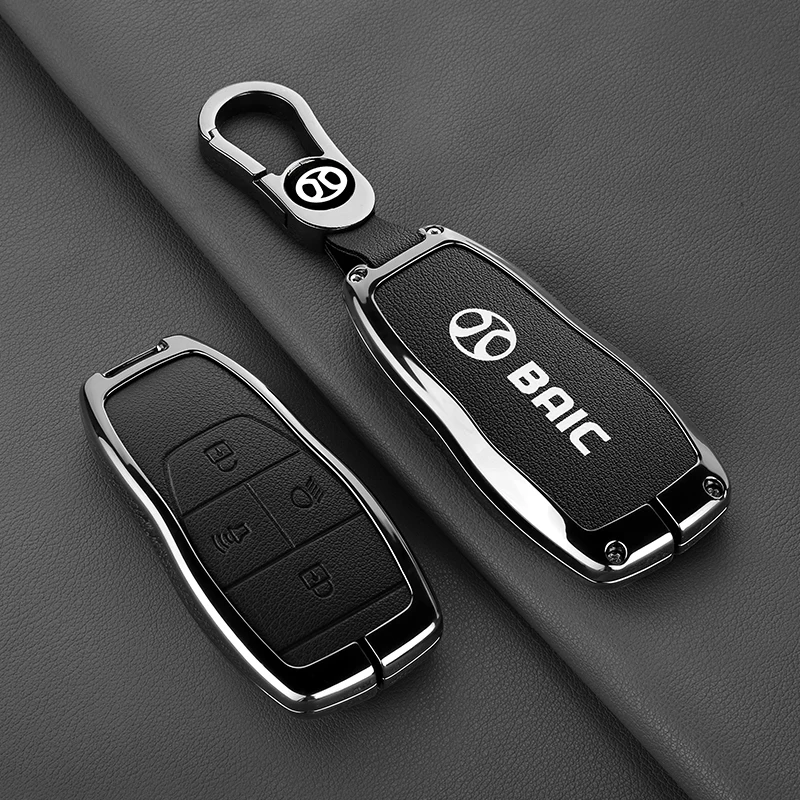 Car Key Case BAIC BJ30 BJ40 BJ80 BJ90 U7 X7 Senova X25 X35 X55 X65 EX5 ...
