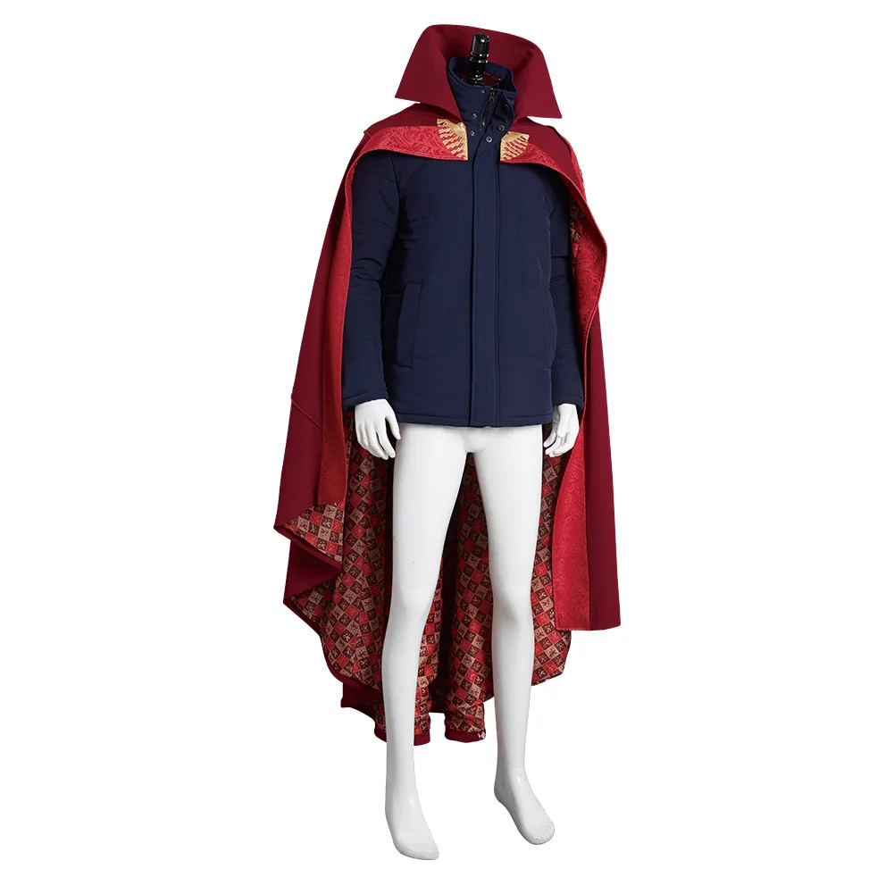 Film Spider Man: No Way Home Doctor Stephen Strange Cosplay Costume ...