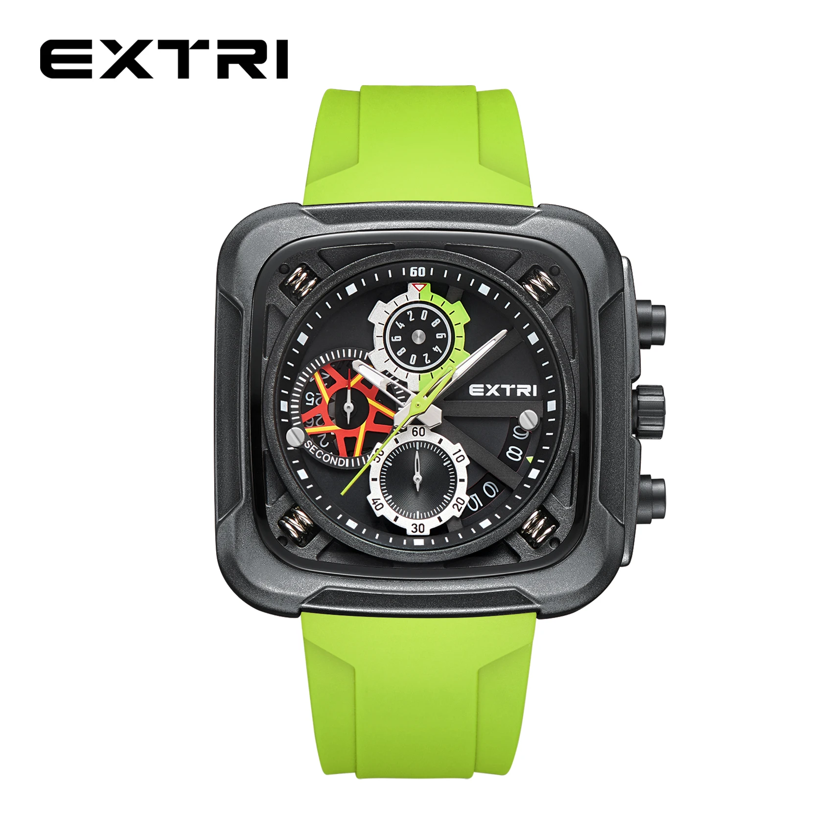 Extri-Cool-Design-Stainless-Steel-Back-Chronograph-Men-s-High-Quality ...