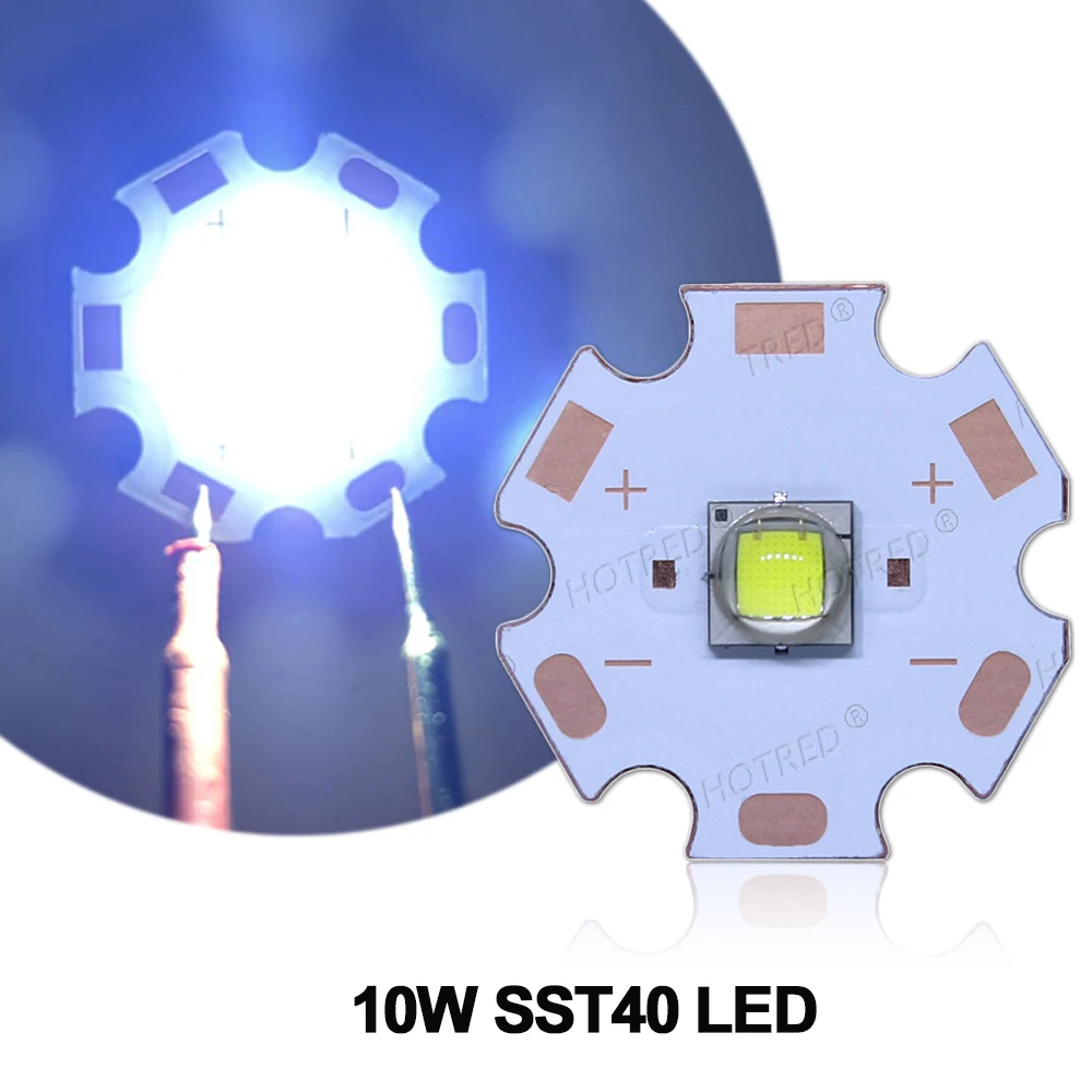 Originaal-10W-LED-sst40-SST-40-Cold-White-3V-3-6V-1100lm-Chip-Replace ...
