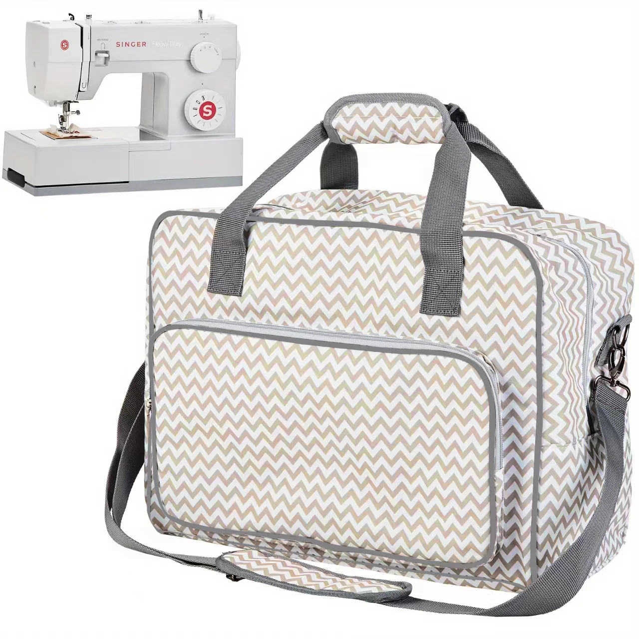 Sewing-Machine-Carrying-Case-Universal-Tote-Bag-with-Shoulder-Strap ...