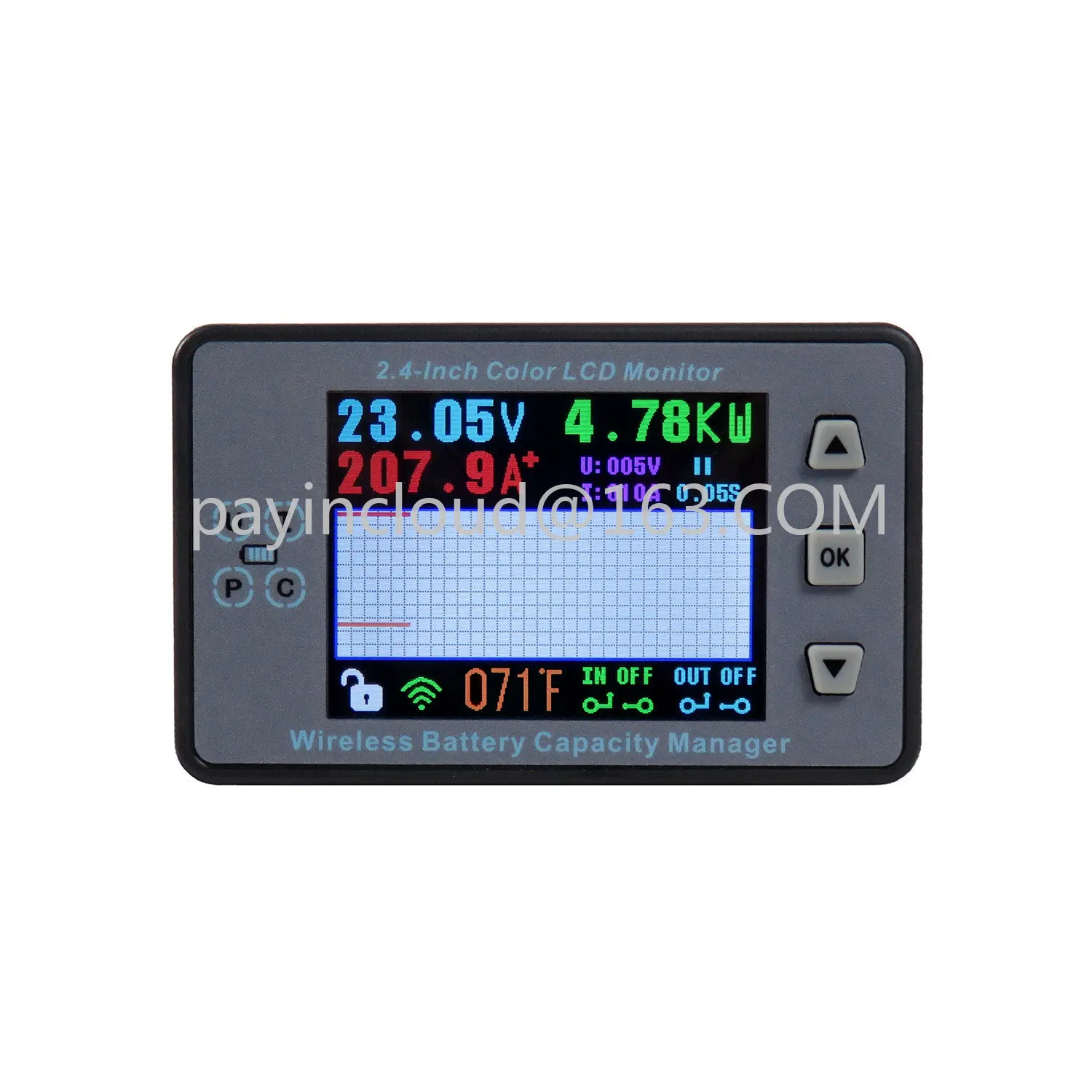 Battery-Monitor-Wireless-Coulomb-Meter-DC-500V-500A-Lifepo4-lead-acid ...