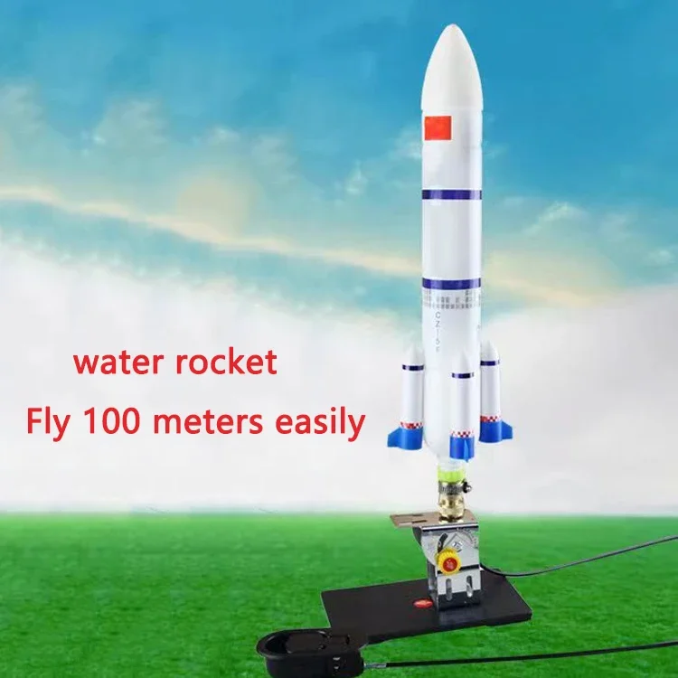 Water jet rocket launcher toy sports toy launcher rocket pop up outdoor ...