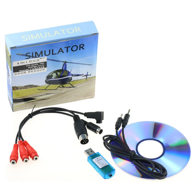 Usb Simulator Cable Phoenix Rc | Rc Control Simulation Cable | Flight ...