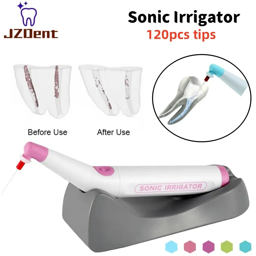 120pcs-Tips-Dental-Instrument-Endo-Cleaning-Sonic-Irrigator-Dentistry ...