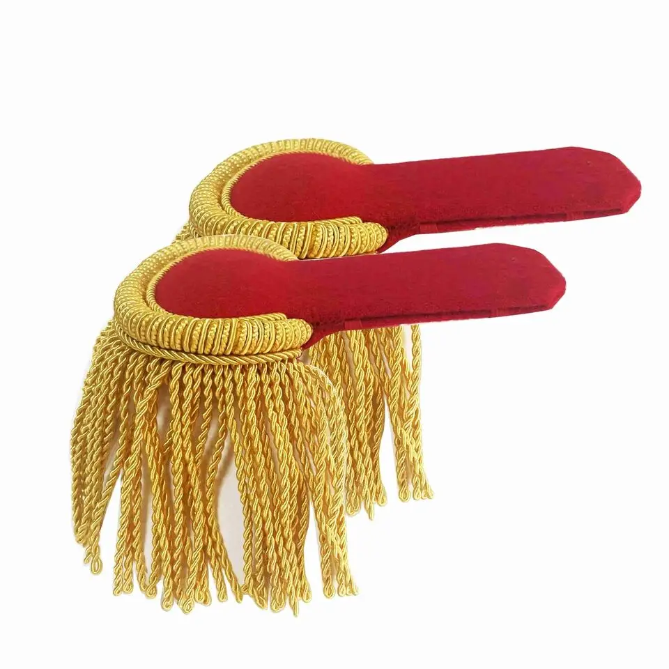 armyshop2008-For-Uniform-Gold-Shoulder-Epaulette-With-Fringe-Tassel ...