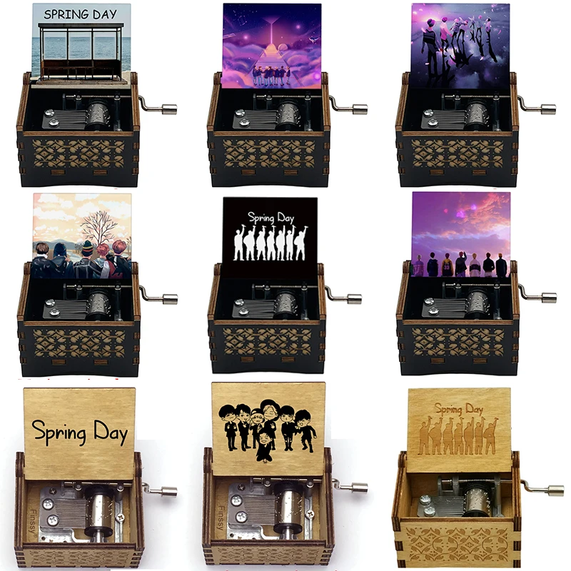 singer-print-custom-picture-text-music-theme-spring-day-Music-Box-music ...