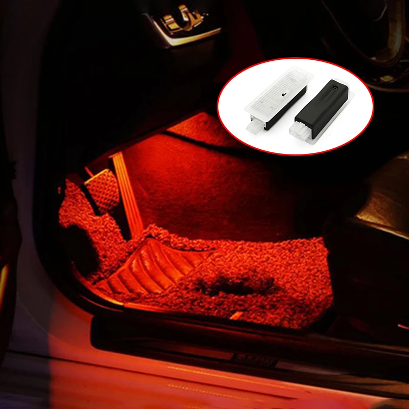 2pcs Car Interior LED Footwell Ambient Light Atmosphere lamp For BMW ...