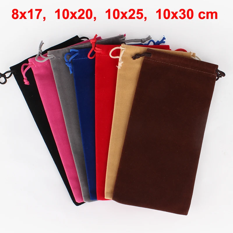 50 teile/los Samt beutel mit Kordel zug für Parfum Handy verpackungen ...
