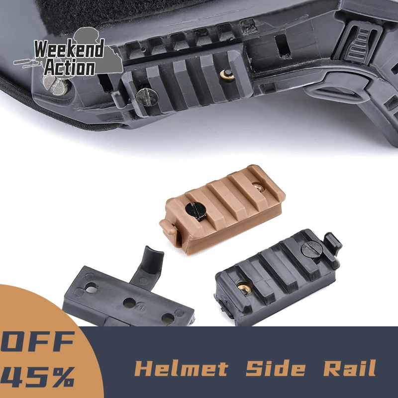 Fast Helmet Side Rail Adapter Picatinny Guide Tactical Airsoft ...