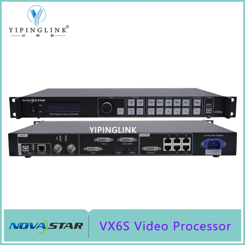 Novastar full color led display 6 ports 3.9 million pixels two in one ...