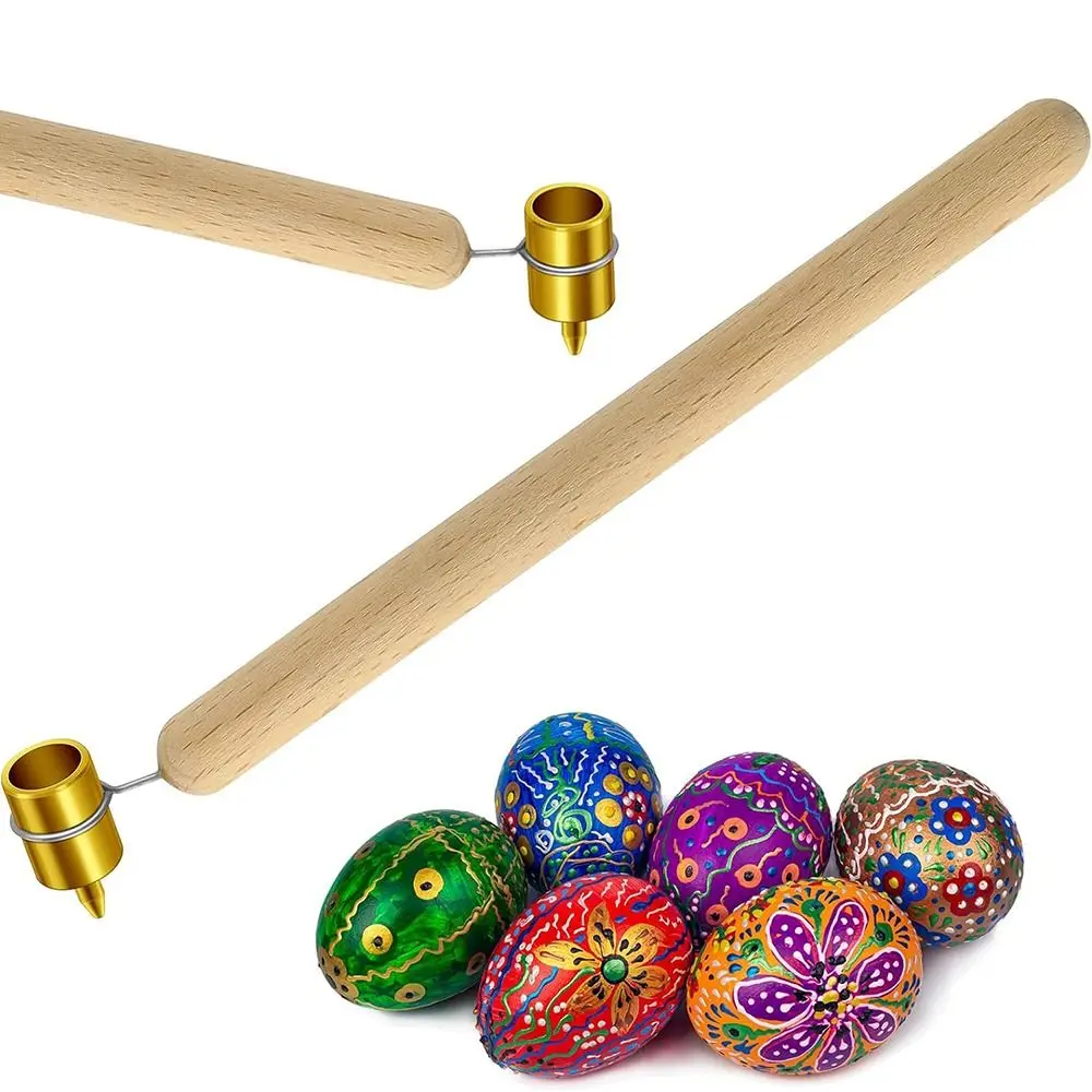 Wood Brass Tip Kistka for egg decorating – Doodle And Designs