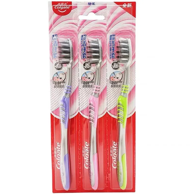 Colgate-3PCS-Fine-Gum-Soft-Bristle-Toothbrush-Fine-Gum-Soft-Bristle ...