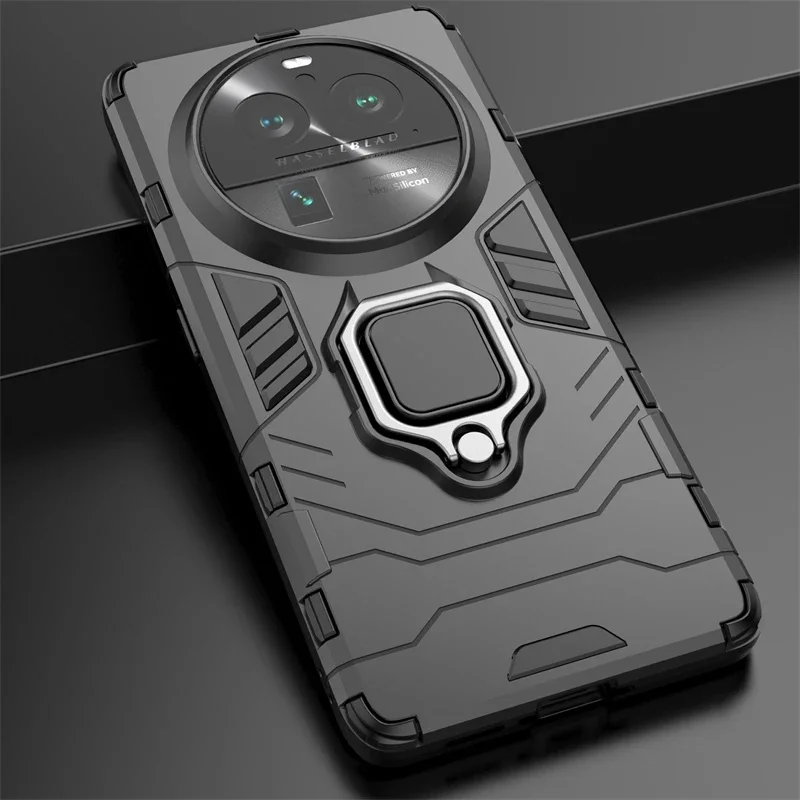 For-OPPO-Find-X6-Pro-5G-Case-Luxury-Armor-Shockproof-Magentic-Ring-Car ...