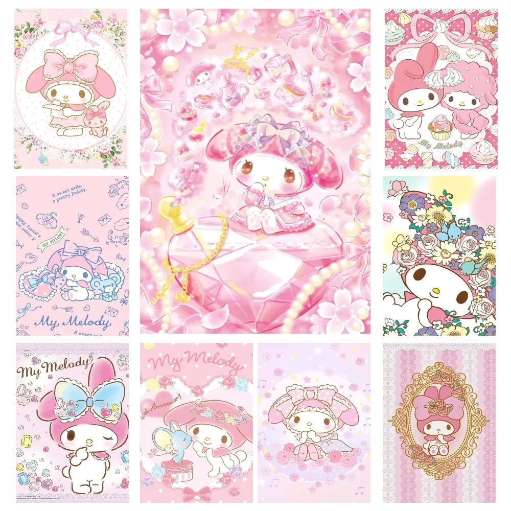Anime-Sanrio-My-Melody-Poster-Home-Decor-Room-Decoration-Digital ...