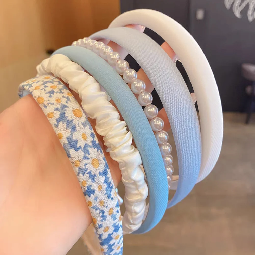 2024-Fashion-3pcs-Set-Fashion-Women-Cloth-Hair-Bands-Headdress-Headband ...