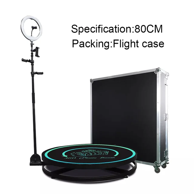New 360 Photo Booth for Parties and Weddings Automatic Photobooth ...