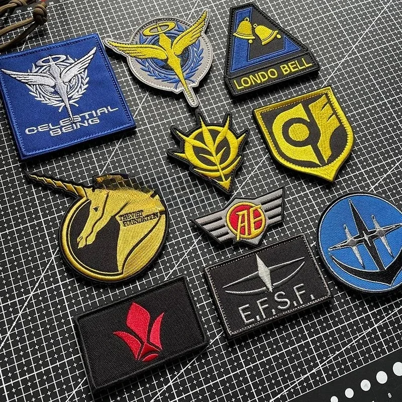 Insignias-de-moral-de-unicornio-Gene-en-la-mochila-pegatina-decorativa ...