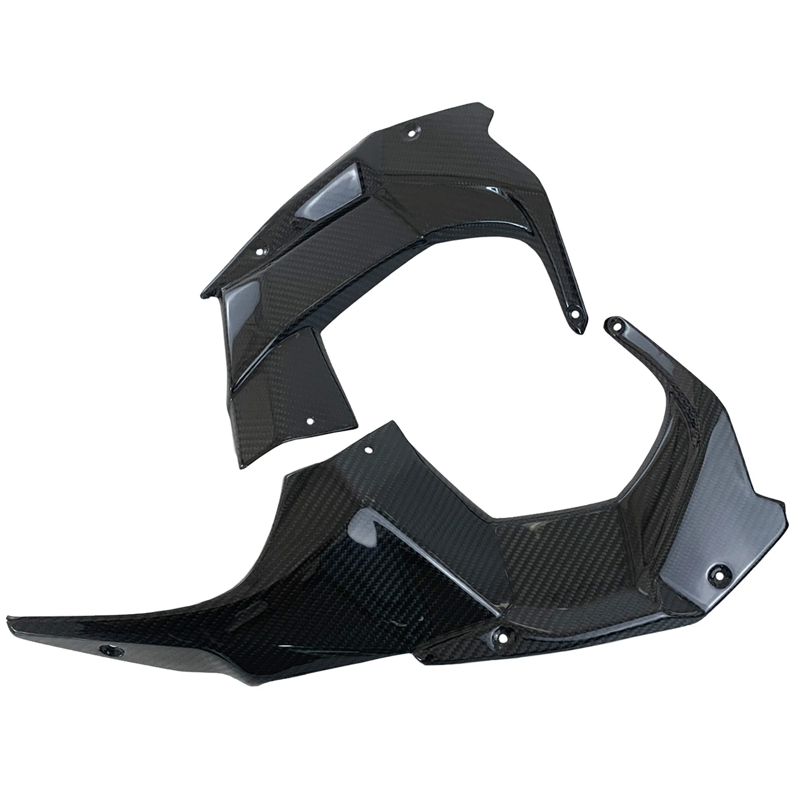 100% Carbon Fiber For Kawasaki H2/h2r 2015+ Dashpanel Side Panels ...