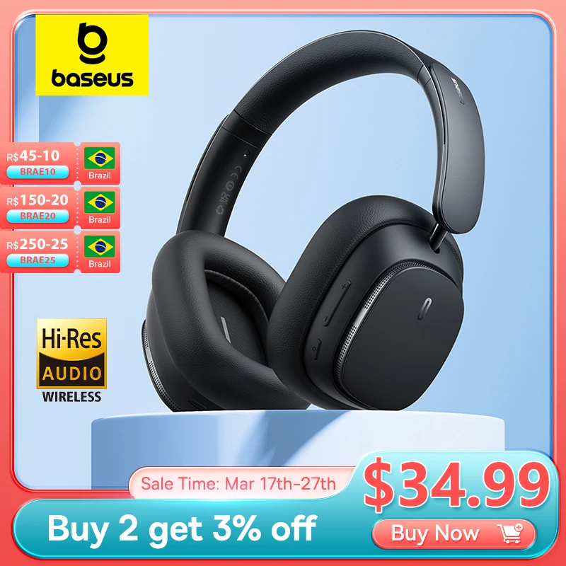 Baseus-H1-Pro-fone-de-ouvido-sem-fio-h-brido-48dB-Active-cancelamento ...