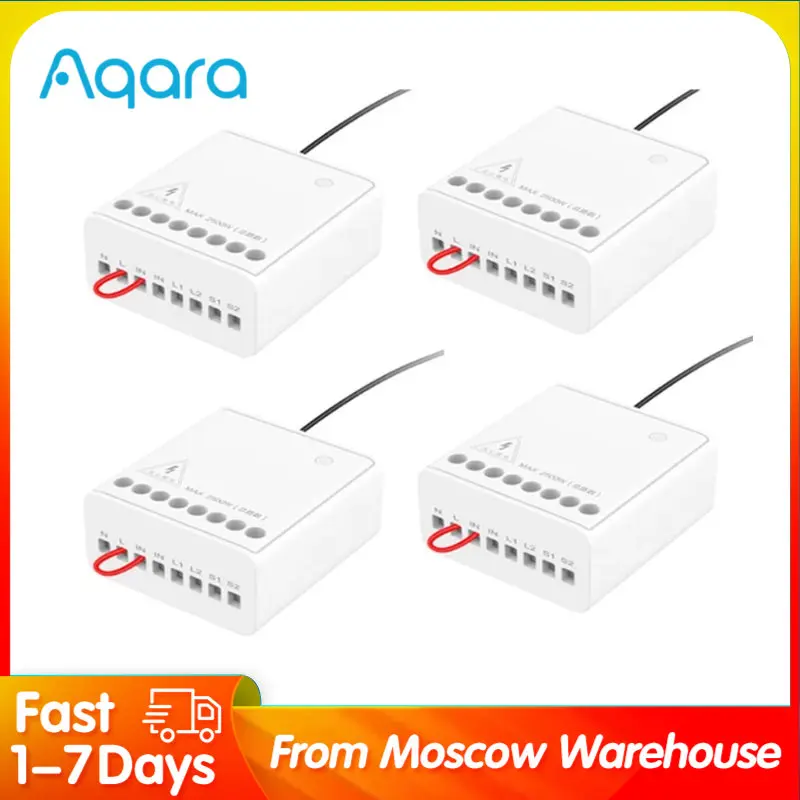 24H-Aqara-Two-way-Control-Module-Wireless-Relay-Controller-Zigbee-2 ...