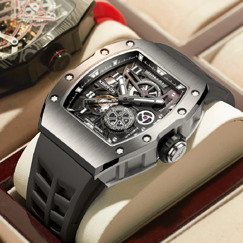 Richard-Automatic-Watches-Mechanical-Watch-for-Men-Sapphire-Crysta ...