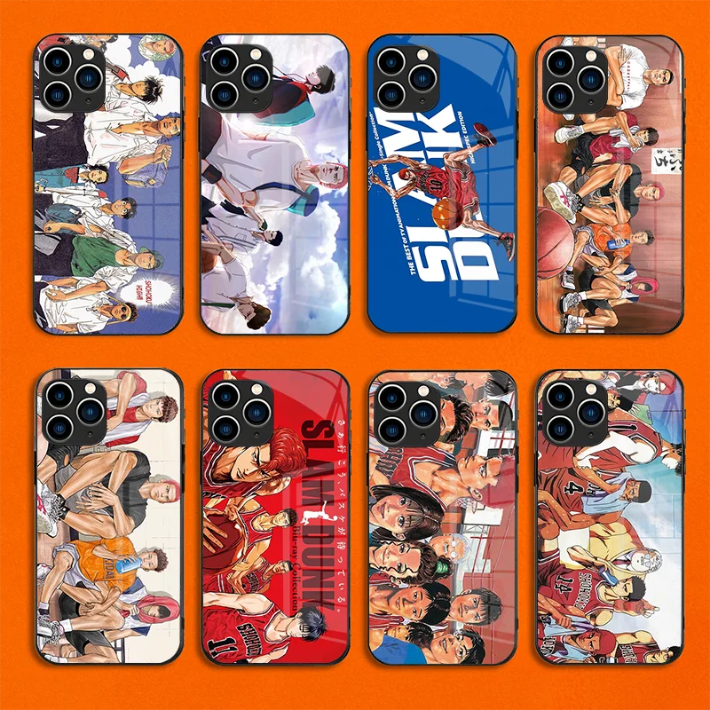 Slam Dunk de película de dibujos animados para IPhone 12Pro 13 11 Pro ...