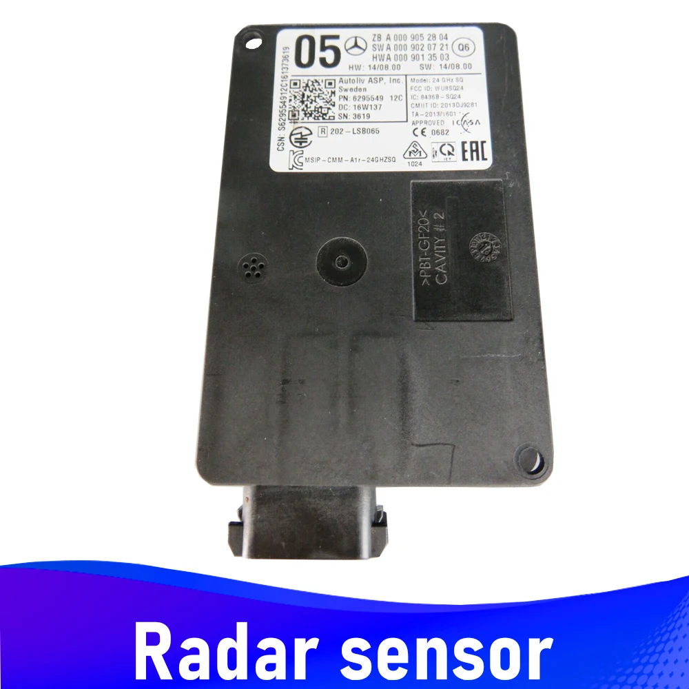 Para Sensor de Radar, Sensor de Radar para Mercedes W176 Cla W117 AMG ...