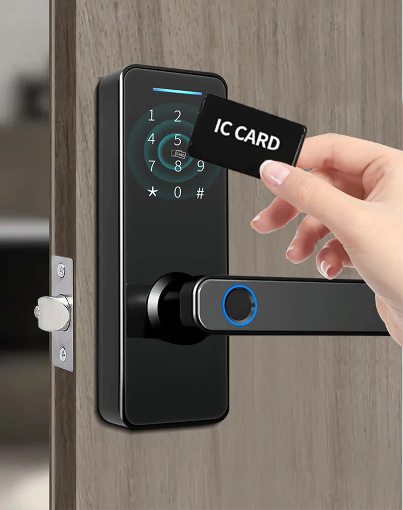 Tuya TTLock Electronic Smart Door Lock With Biometric Fingerprint/Smart ...