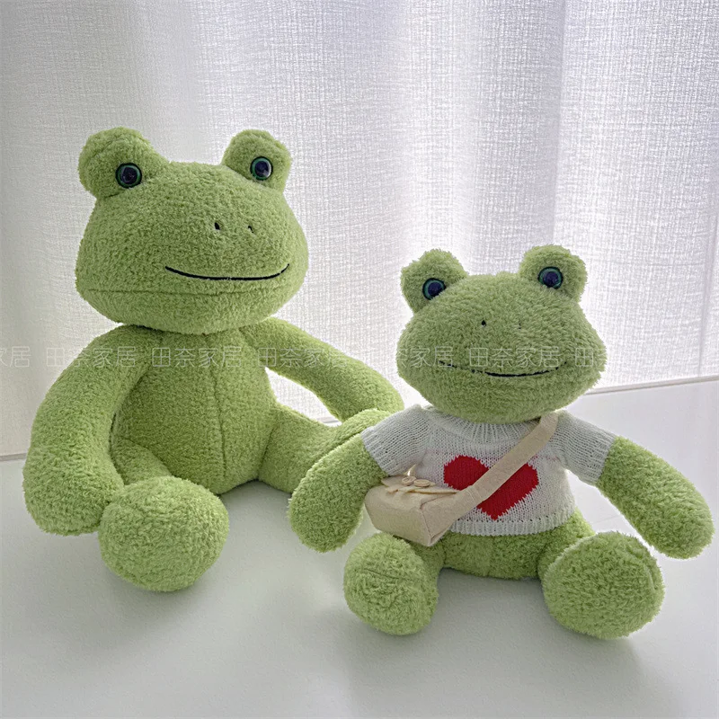 25cm Smile Frog Plush Toy for Girls Boys Lalafanfan Duck Frog Doll Toy ...