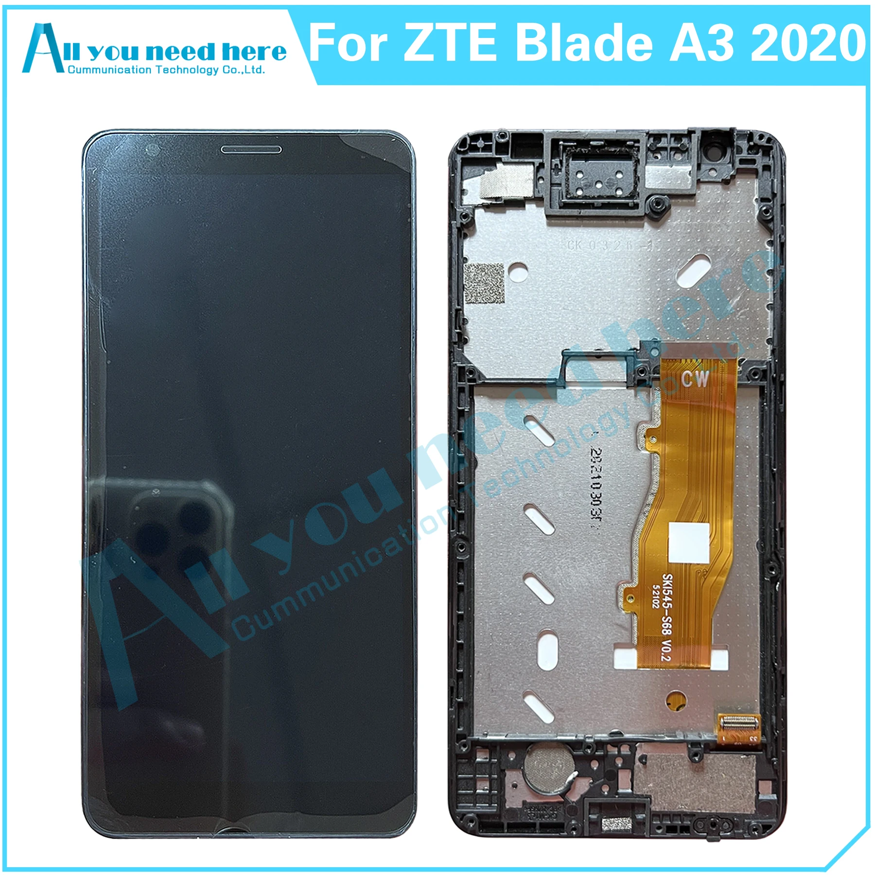 For Zte Blade A3 2020 Lcd Display Touch Screen Digitizer Assembly ...