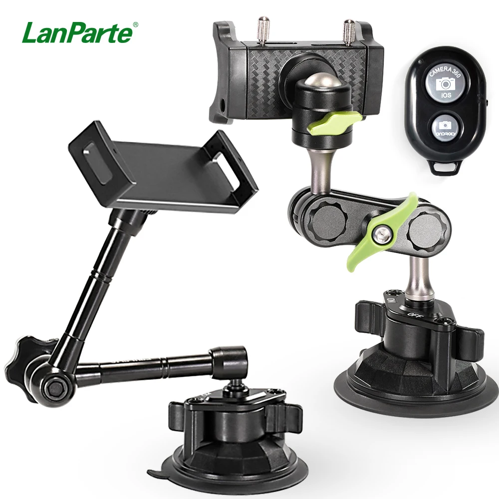 Lanparte-Universal-Newest-UBA-01-Car-Magic-Arm-Suction-Cup-Phone-Holder ...