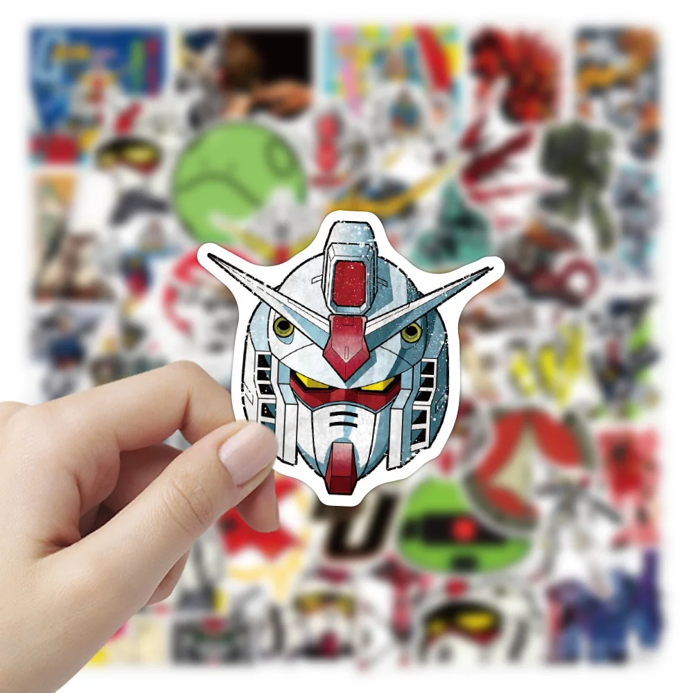 10-30-50pcs-Cool-GUNDAM-Anime-Stickers-DIY-Skateboard-Laptop-Motorcycle ...