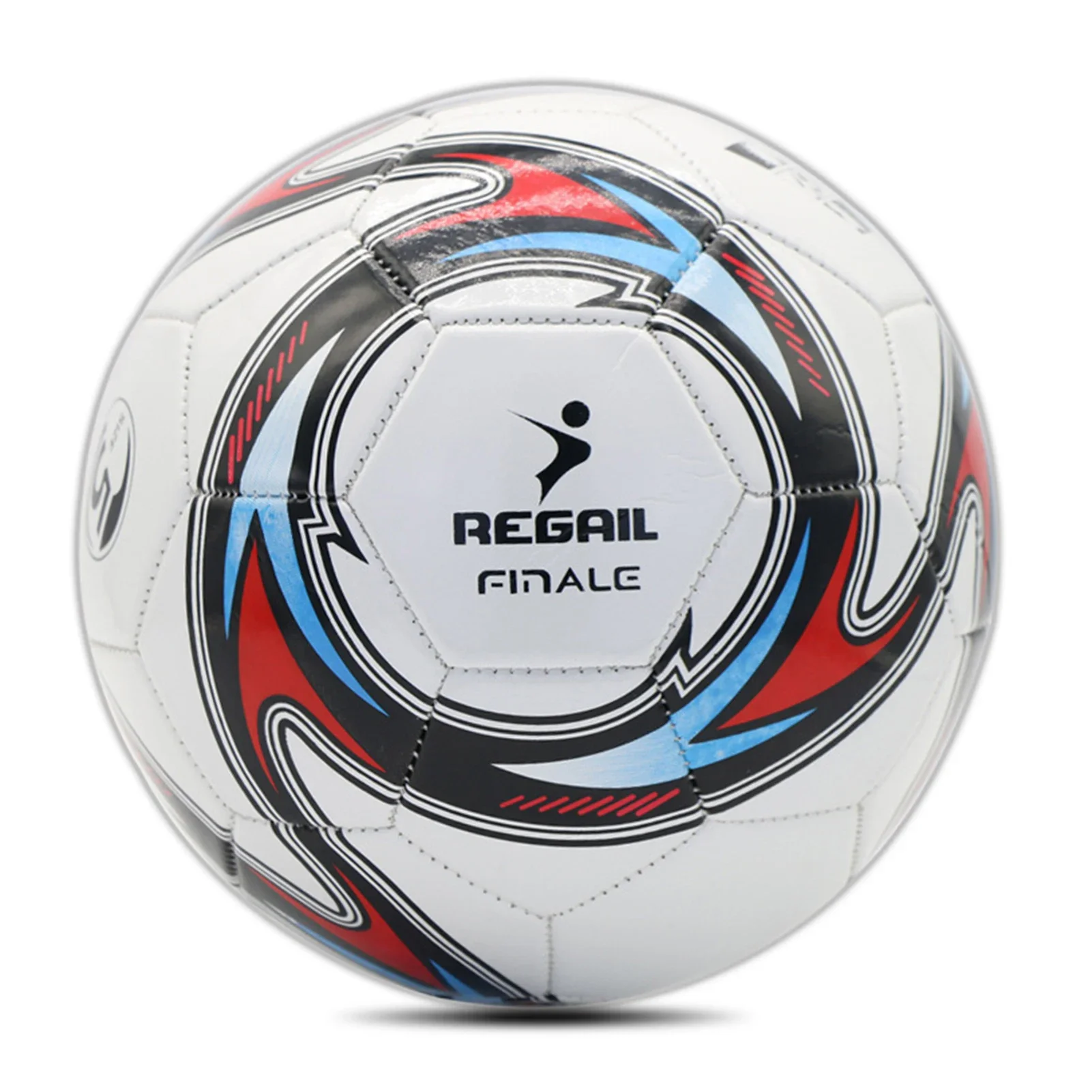 Professional Size 5 Soccer Ball - PVC Machine Stitched Match & Training ...