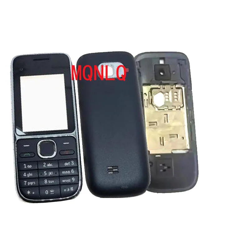 Full Housing Battery Door Back Cover With Middle Frame For Nokia C2 C2 ...