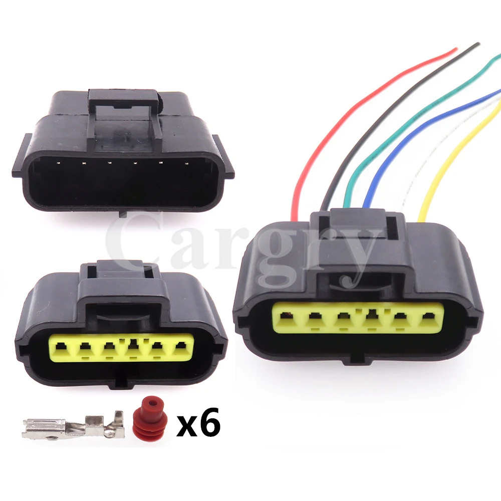 1-Set-6P-Automobile-Gasoline-Pump-Wire-Harness-Socket-184060-1-Car ...