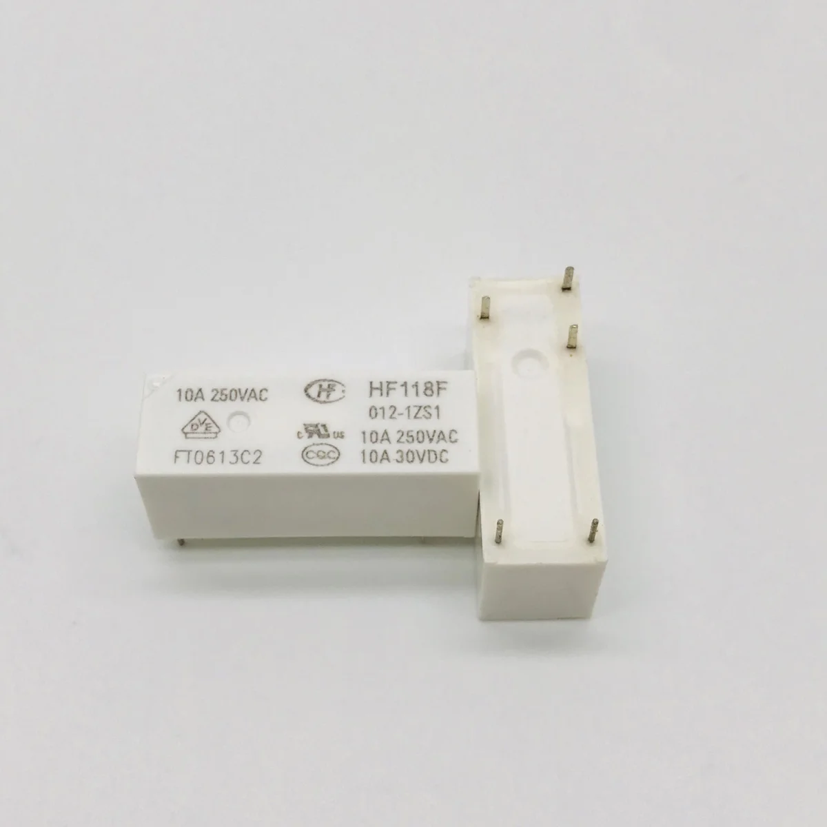 New HF118F 005 012 024-1ZS1 Macro 5V 12V 24V 10A Converted 5-foot DC ...