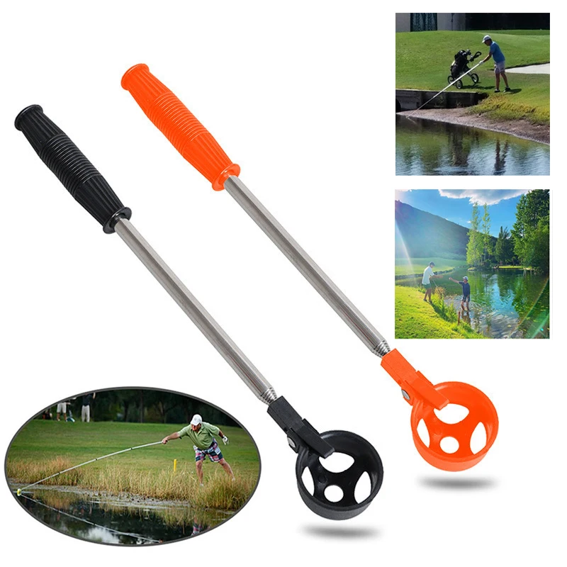 Telescopic Golf Ball Retriever Golf Ball Pick Up Tools Retracted Golf ...