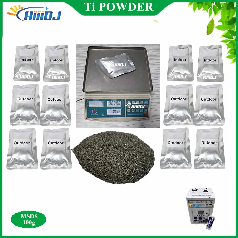 1-30Bags-Ti-Powder-100g-For-Pyrotechnics-Machine-Outdoor-Indoor-Cold ...